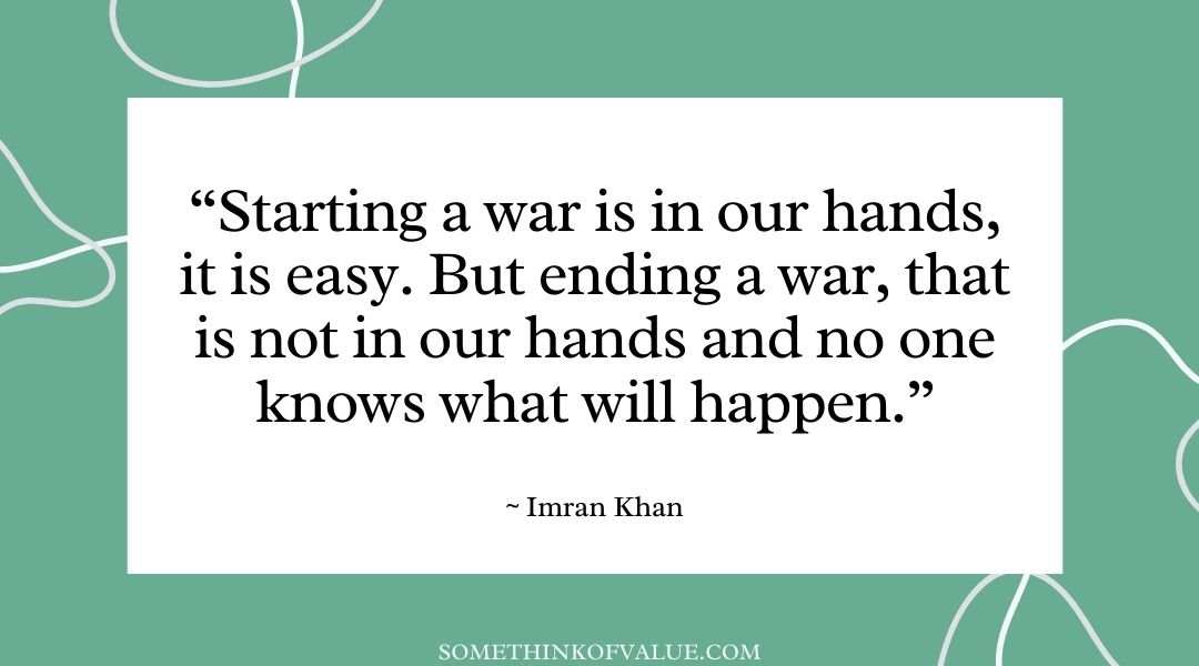 40 Most Famous Imran Khan Quotes - Some Think Of Value