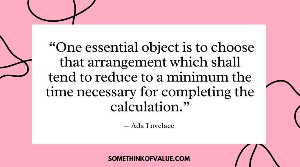 30+ Best Ada Lovelace Quotes About Maths, Science & More - Some Think ...
