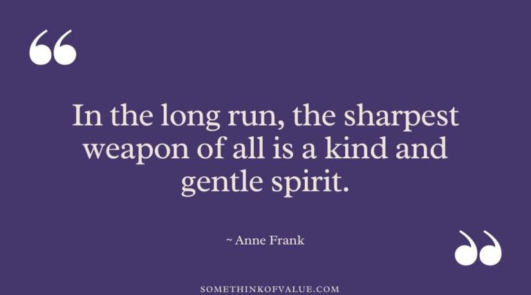 73 Anne Frank Quotes From ‘The Diary of a Young Girl’ - Some Think Of Value