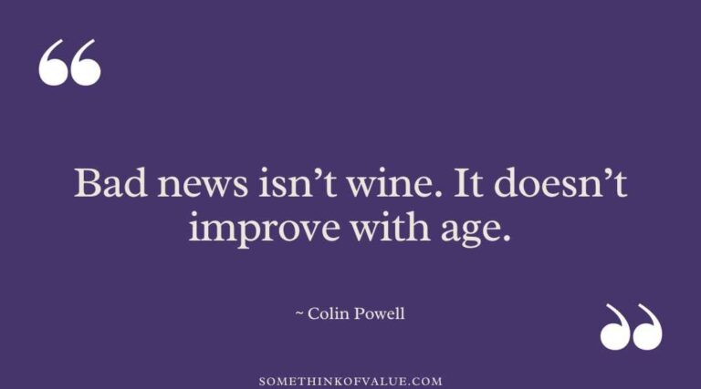 95 Colin Powell Quotes About Leadership & Hard Work - Some Think Of Value