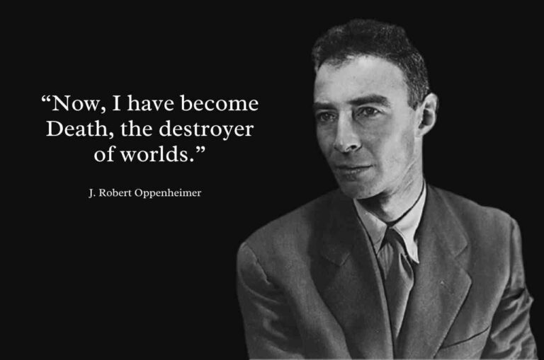 45 J. Robert Oppenheimer Quotes About Atomic Bomb, Science & Bhagavad ...