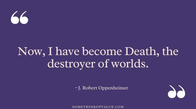 45 J. Robert Oppenheimer Quotes About Atomic Bomb, Science & Bhagavad ...