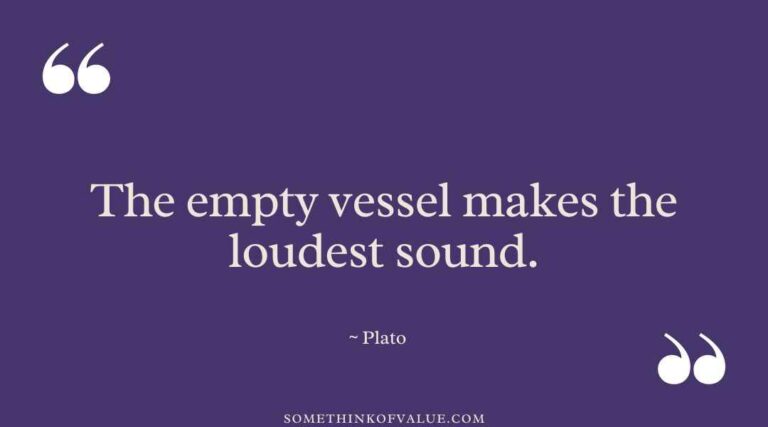 100 Plato Quotes About Life, Philosophy & Politics - Some Think Of Value