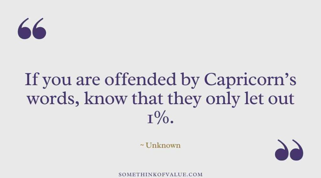 90 Capricorn Quotes That Perfectly Captures The Capricorn Personality ...