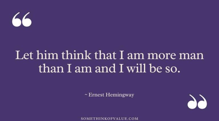 70 Best Ernest Hemingway Quotes About Writing, Life & Success - Some ...