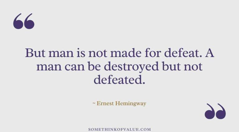70 Best Ernest Hemingway Quotes About Writing, Life & Success - Some ...