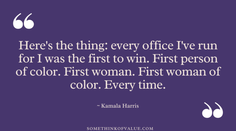 65 Inspiring Kamala Harris Quotes about Equality, Women & More - Some ...