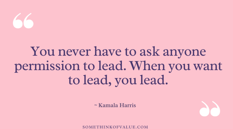 65 Inspiring Kamala Harris Quotes about Equality, Women & More - Some ...