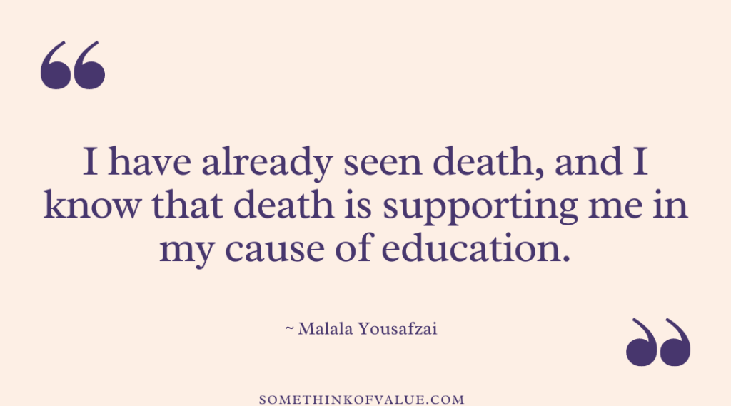 78 Inspiring Malala Yousafzai Quotes on Education, Women & Terrorism ...