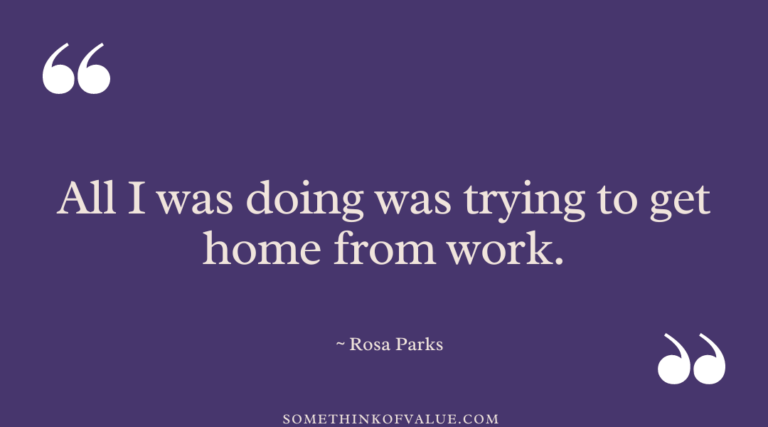 49 Powerful Rosa Parks Quotes about Civil Rights Equality & Racism ...