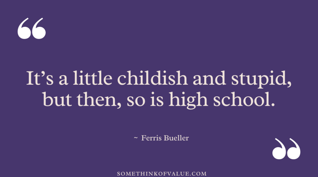 50+ Best Ferris Bueller Quotes from Ferris Bueller's Day Off - Some ...