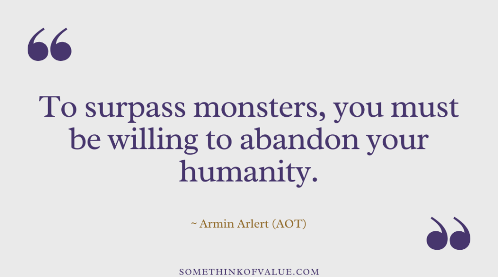125 Best Attack on Titan Quotes by Eren, Levi, Mikasa & More - Some ...