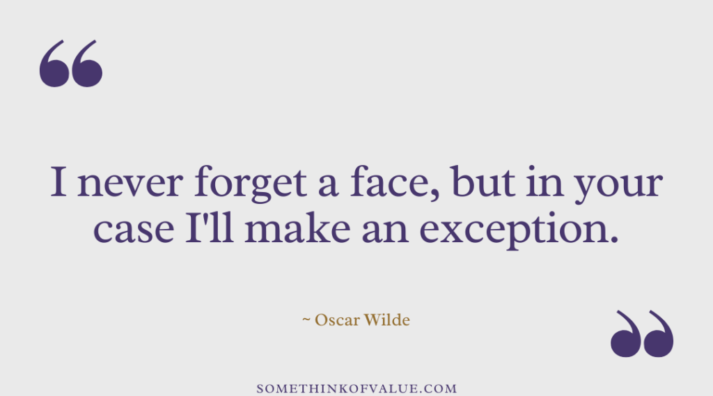 69 Funny Oscar Wilde Quotes that are Humorous & Witty - Some Think Of Value
