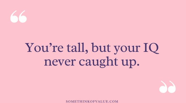 100 Savage Comebacks for Short People That Actually Work - Some Think ...